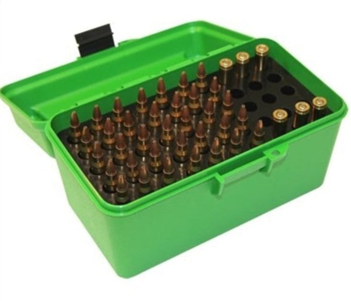 MTM Ammo Box 17 REM-222 MAG Green – Guntech Lydenburg